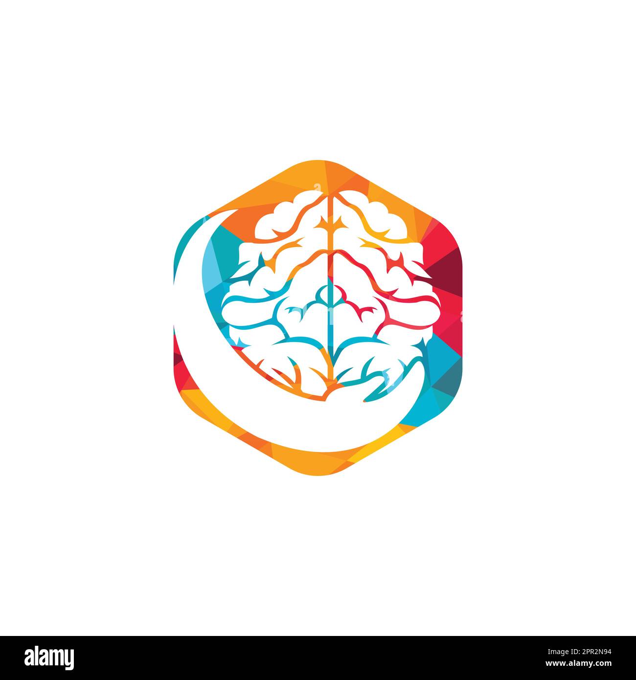 Brain care vector logo design. Smart care logo design concept Stock ...