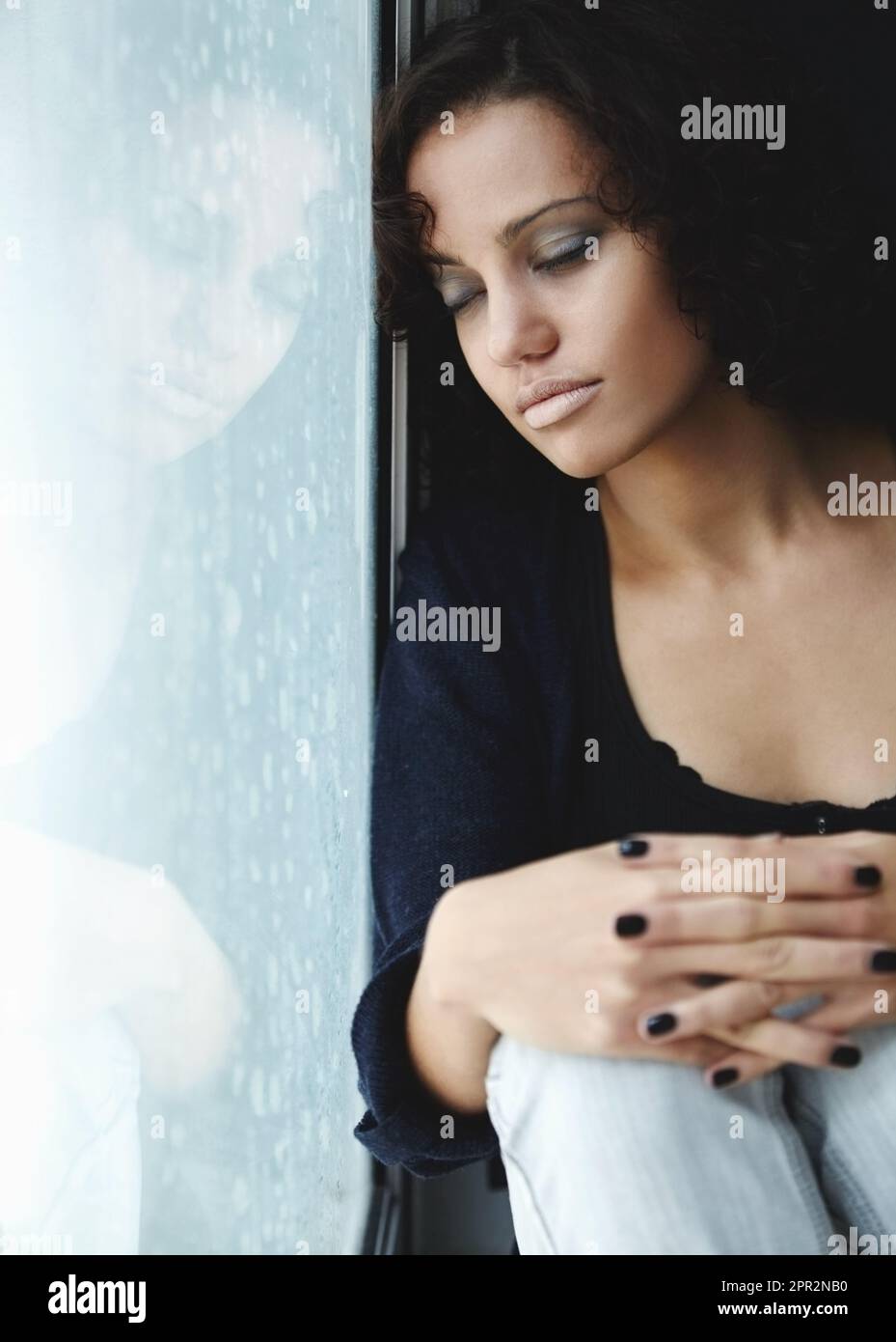 Weather rain crying hi-res stock photography and images - Alamy