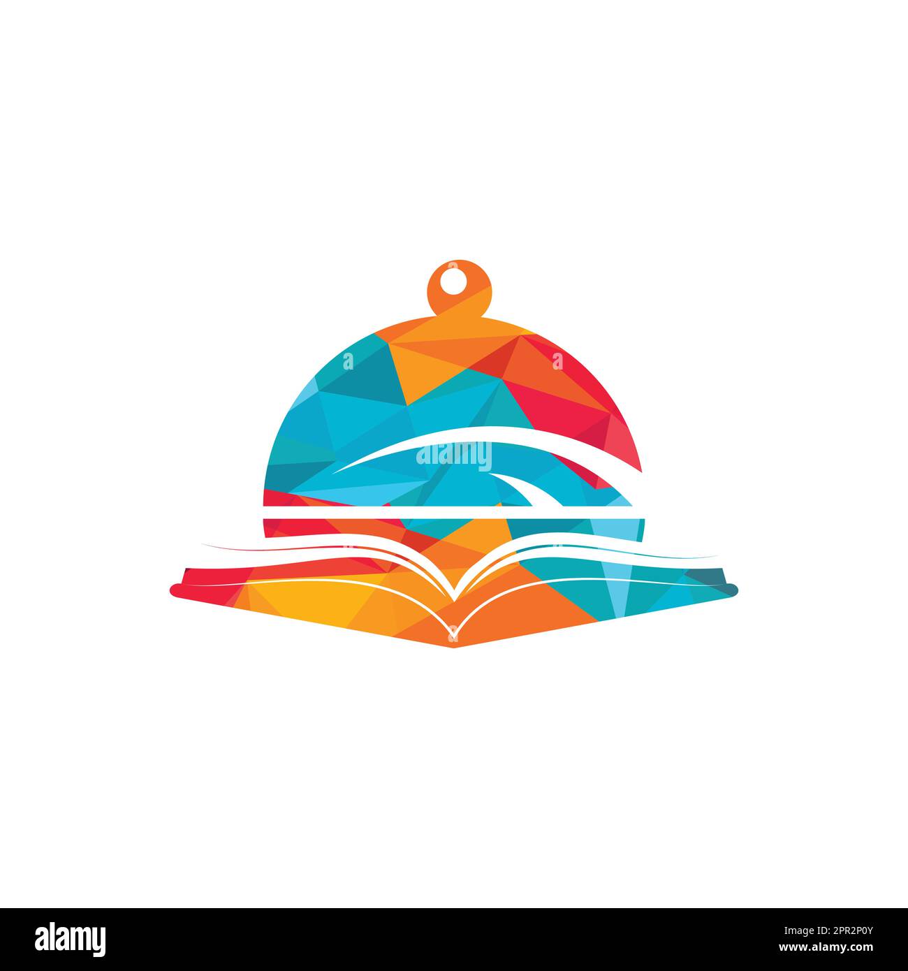 Food education vector logo design. Cooking food nutrition study ...