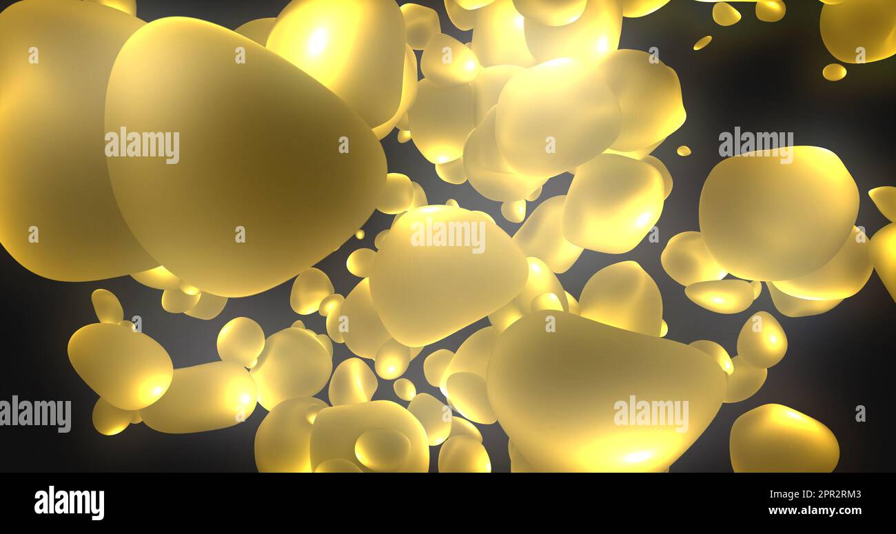 Magical Glowing Ball And Yellow