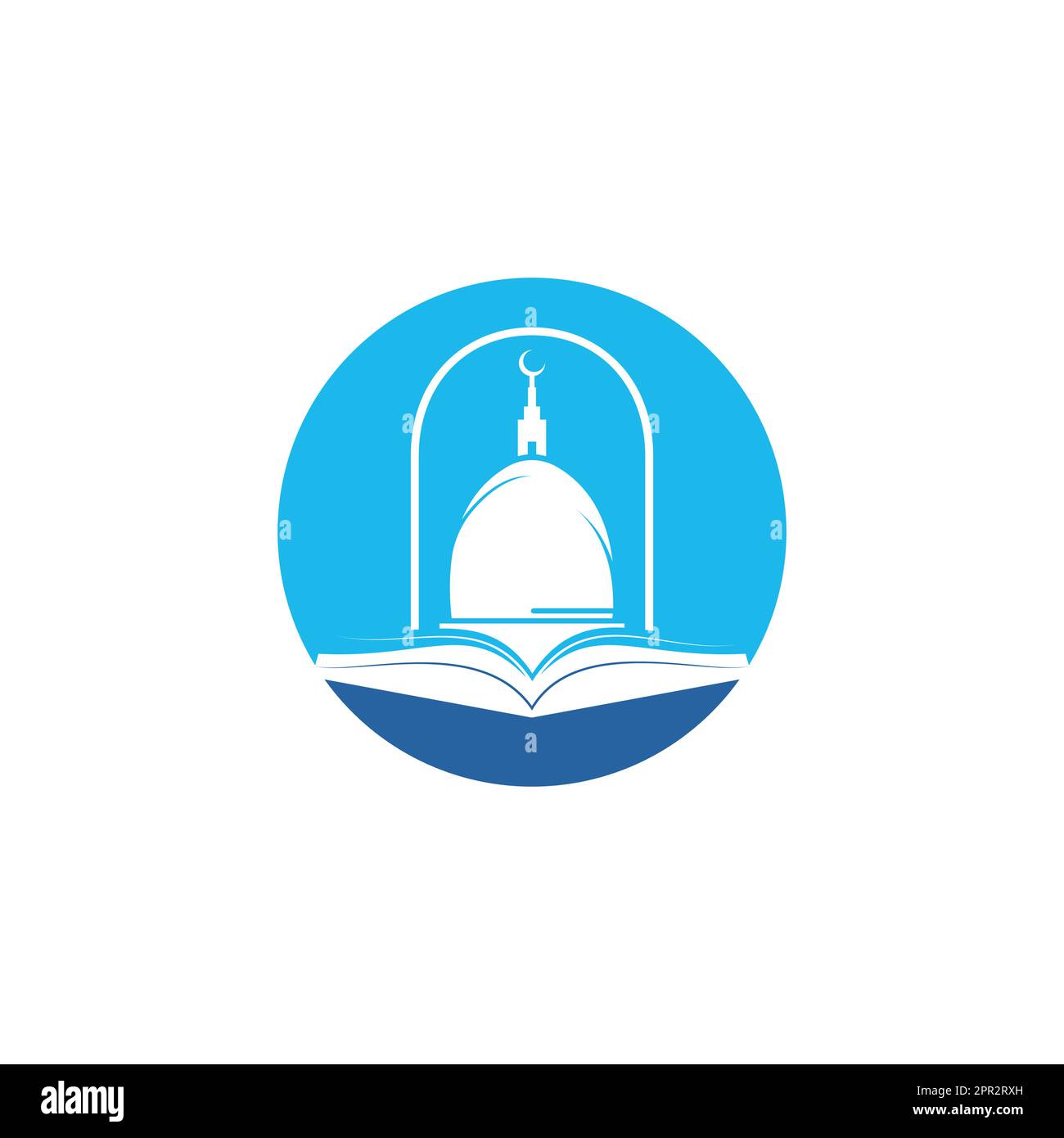 Islamic school vector logo design. Muslim learning logo template Stock ...