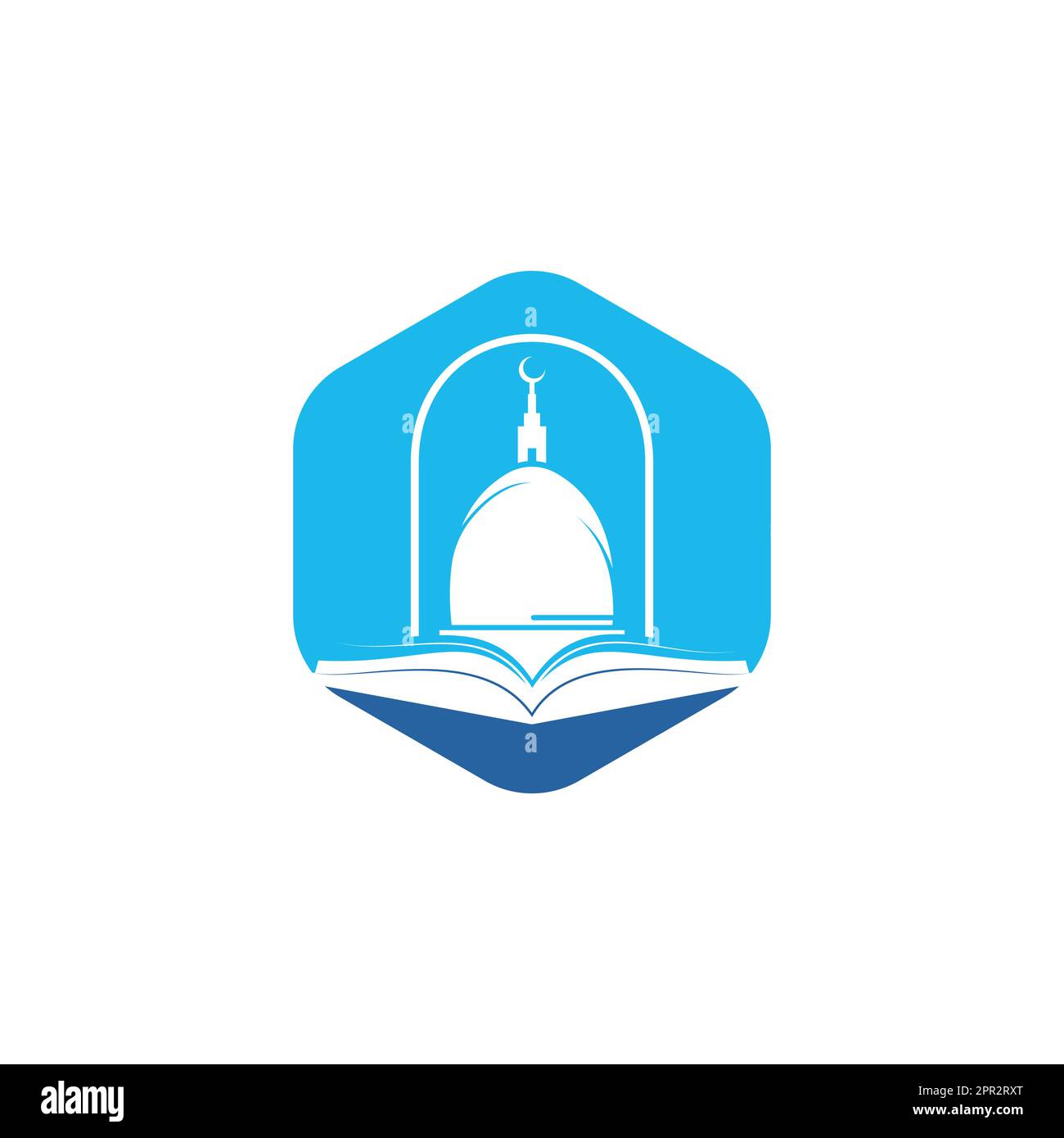 Islamic school vector logo design. Muslim learning logo template Stock ...