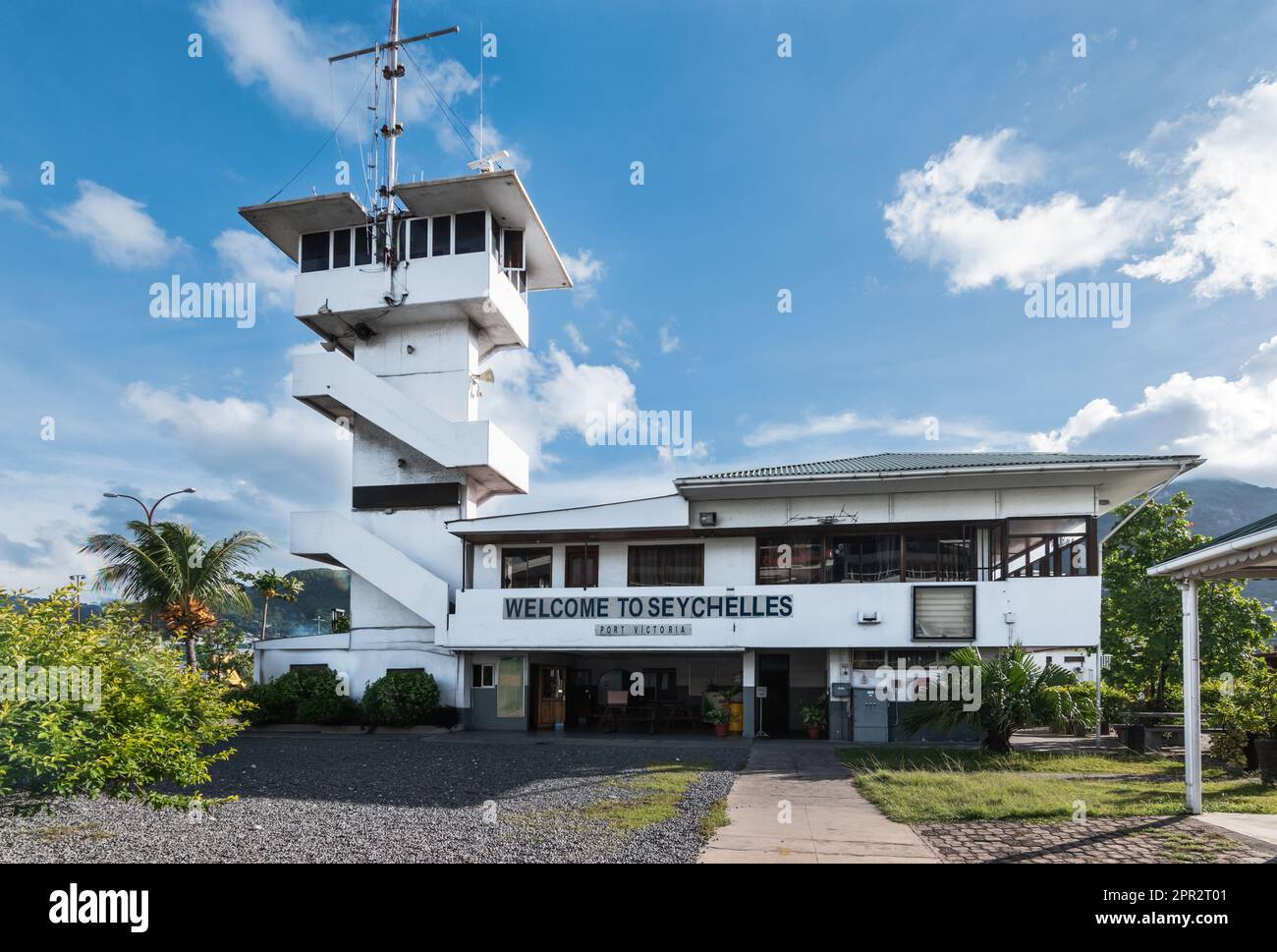 Port of Victoria, Mahe Island, Seychelles Stock Photo - Alamy
