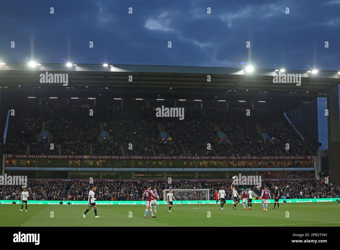 General view of the north stand at villa park hi-res stock photography ...