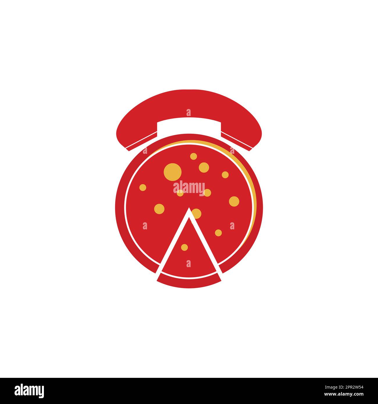 Pizza hot line fast delivery logo design. Pizza delivery logo template ...