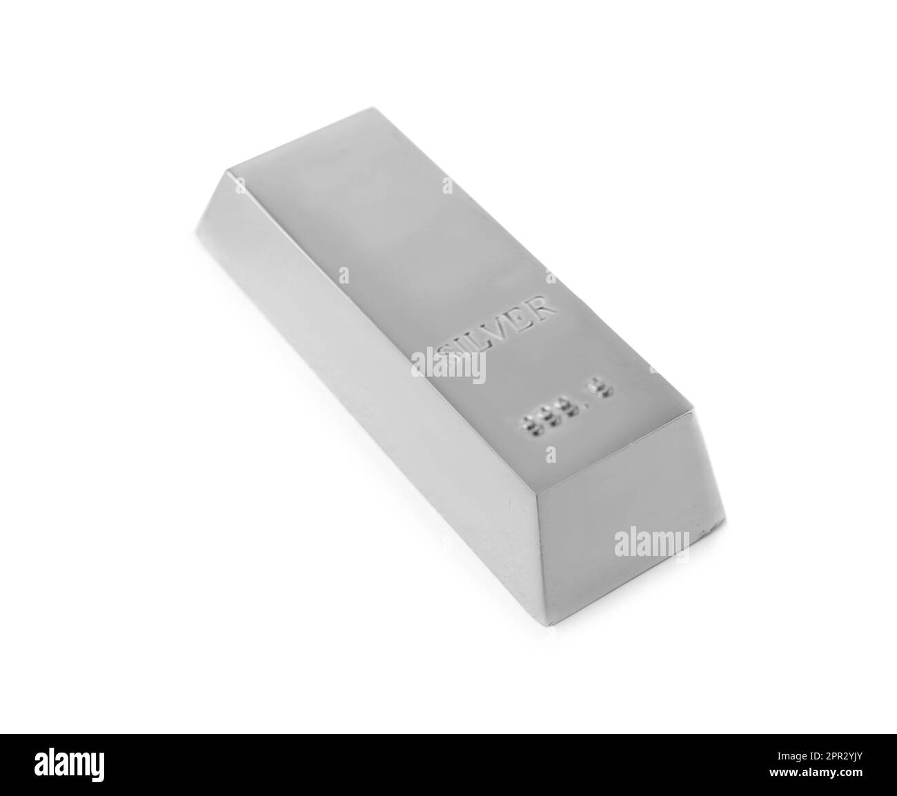 Pure silver ingot Black and White Stock Photos & Images - Alamy