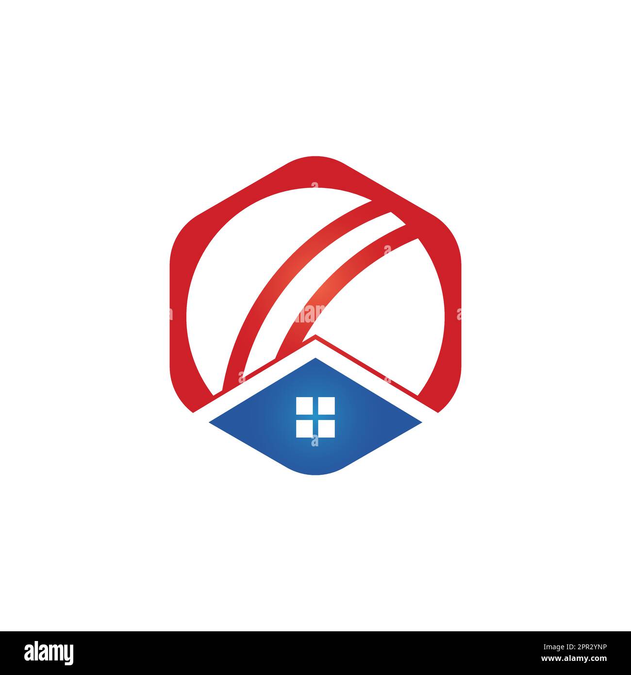 Cricket home vector logo design. Cricket place logo concept Stock ...