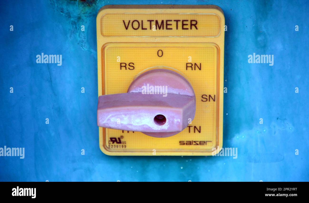 Voltmeter selector switch hi-res stock photography and images - Alamy