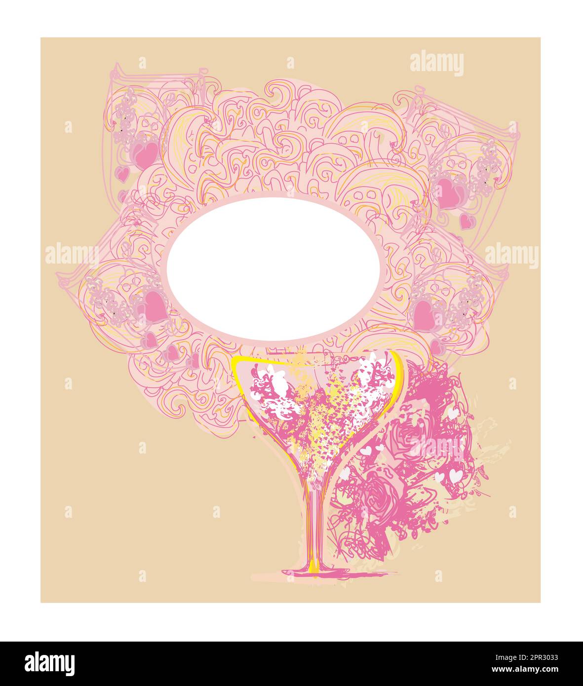 Cocktail card Cut Out Stock Images & Pictures - Alamy