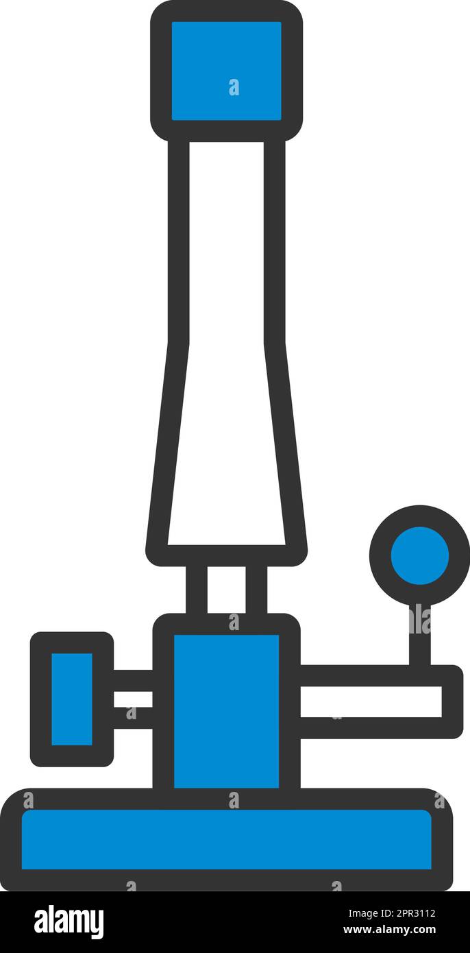 Lab burner isolated icon hi-res stock photography and images - Alamy