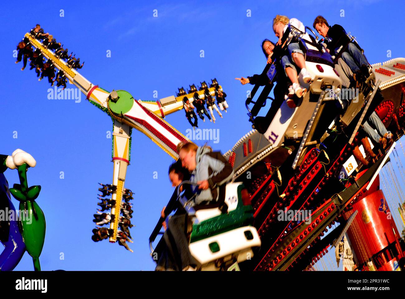 The Hoppings, Town Moor, Newcastle Upon Tyne Stock Photo - Alamy