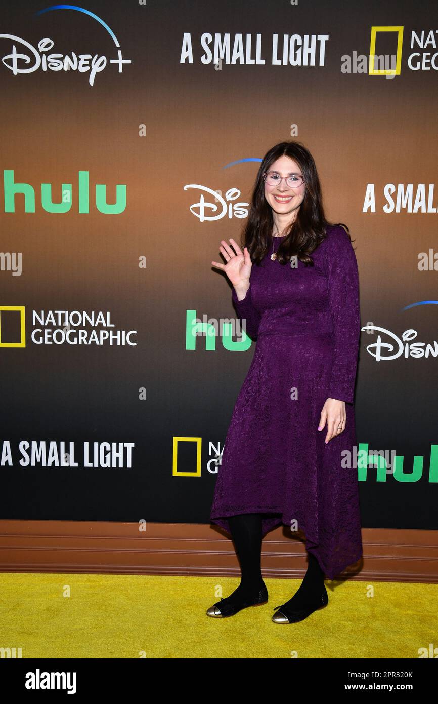 New York, USA. 25th Apr, 2023. NEW YORK - APRIL 25: Miriam Malnik ...