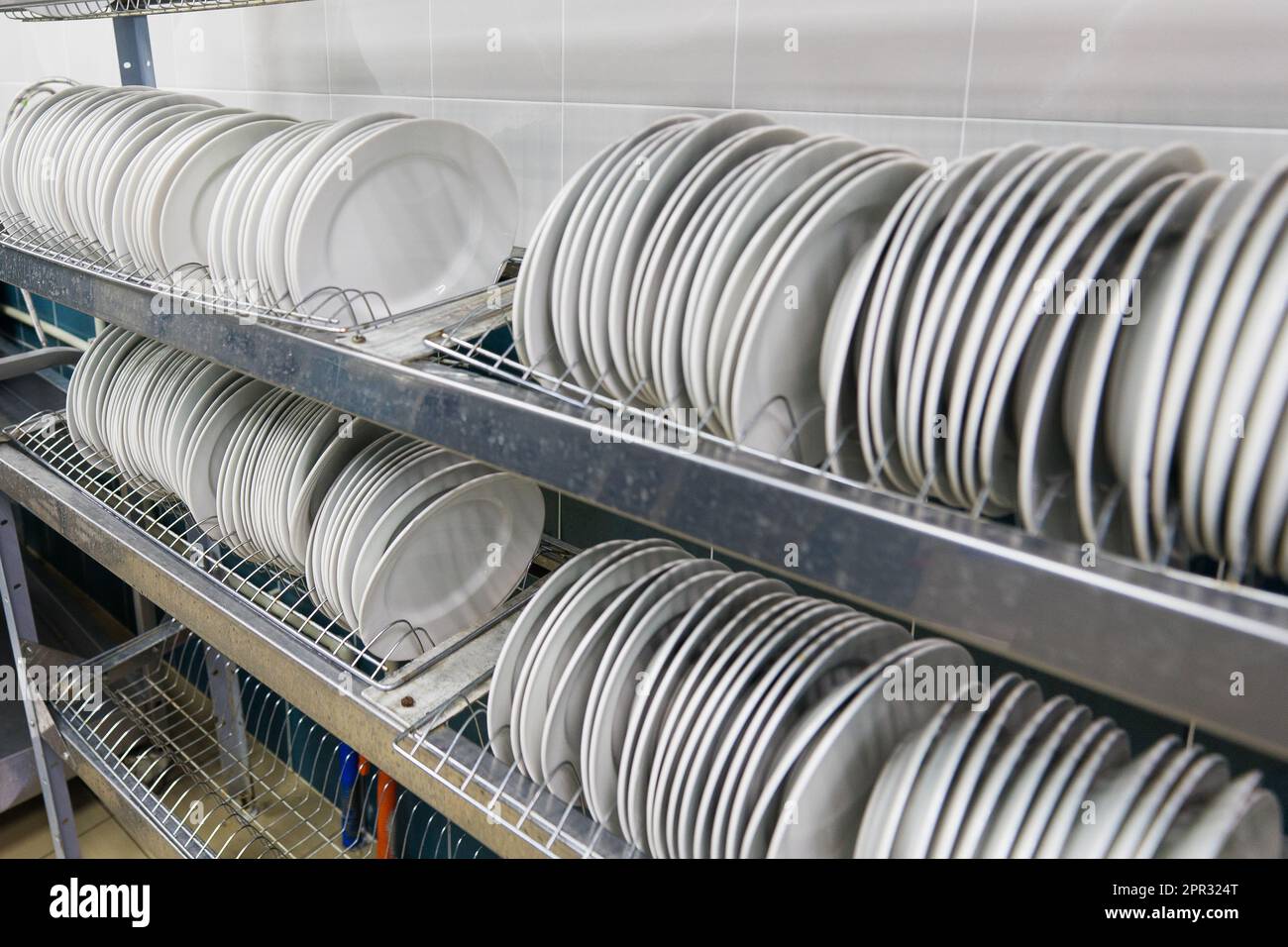 Restaurant kitchen equipment for preparing food, meal, plates, details ...
