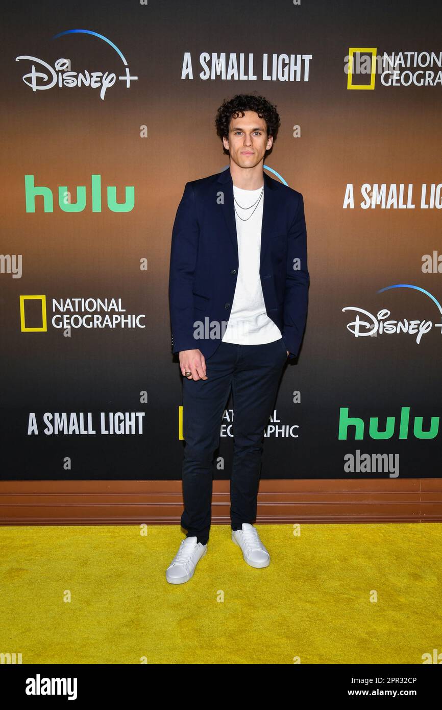 NEW YORK - APRIL 25: Aija Mayrock attends the National Geographic ...