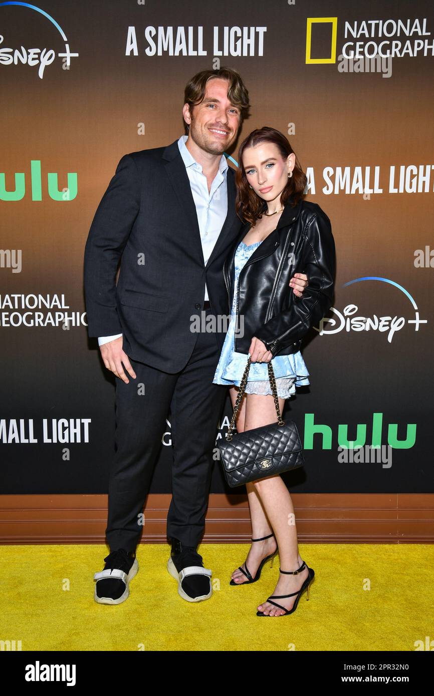 New York, USA. 25th Apr, 2023. NEW YORK - APRIL 25: Thomas Sperring and ...