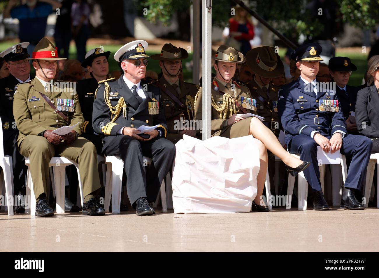Sydney, Australia. 25th Apr, 2023. New Zealand Military Officer Paul ...