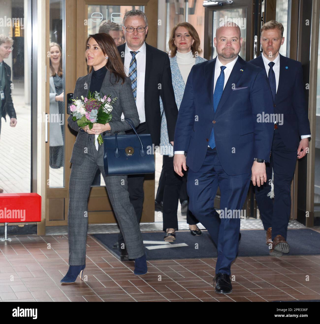 Denmark's Princess Marie, Jacob Jensen, Denmark's Minister for Food ...