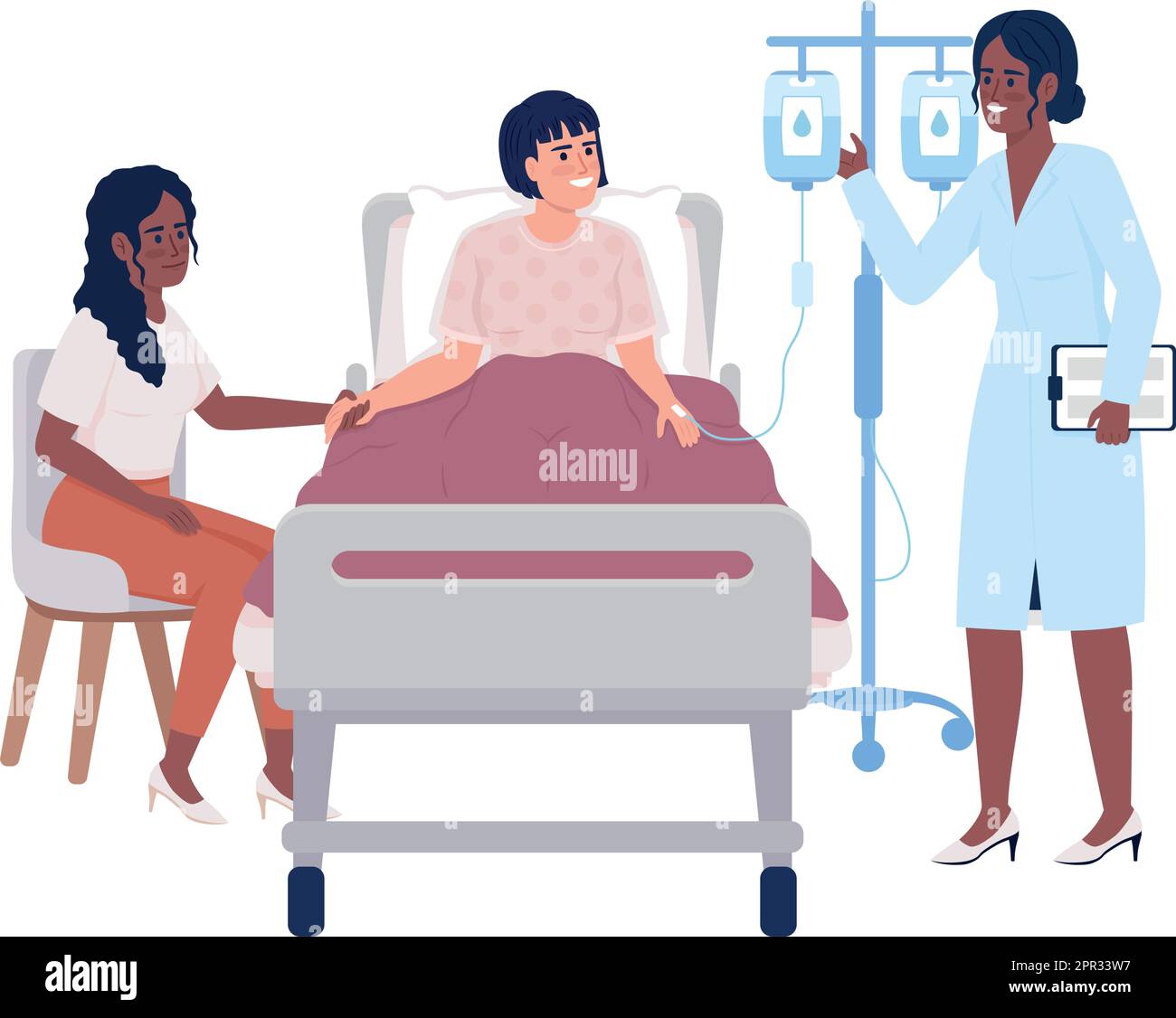 American hospital ward Stock Vector Images - Alamy