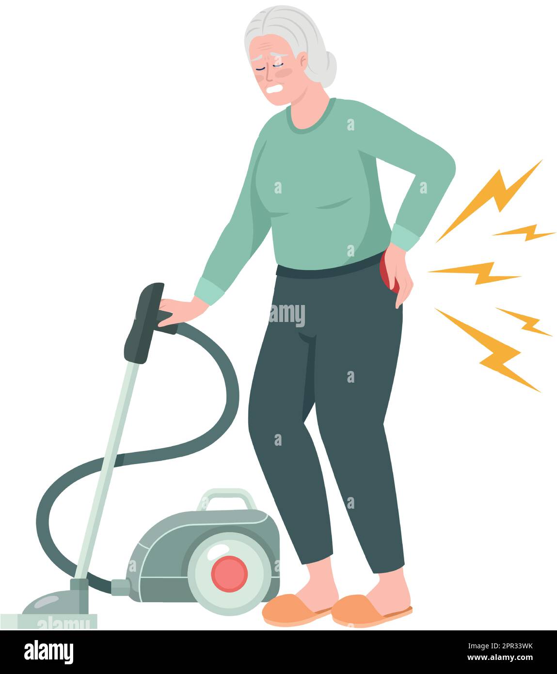 Lower back pain animation hi-res stock photography and images - Alamy