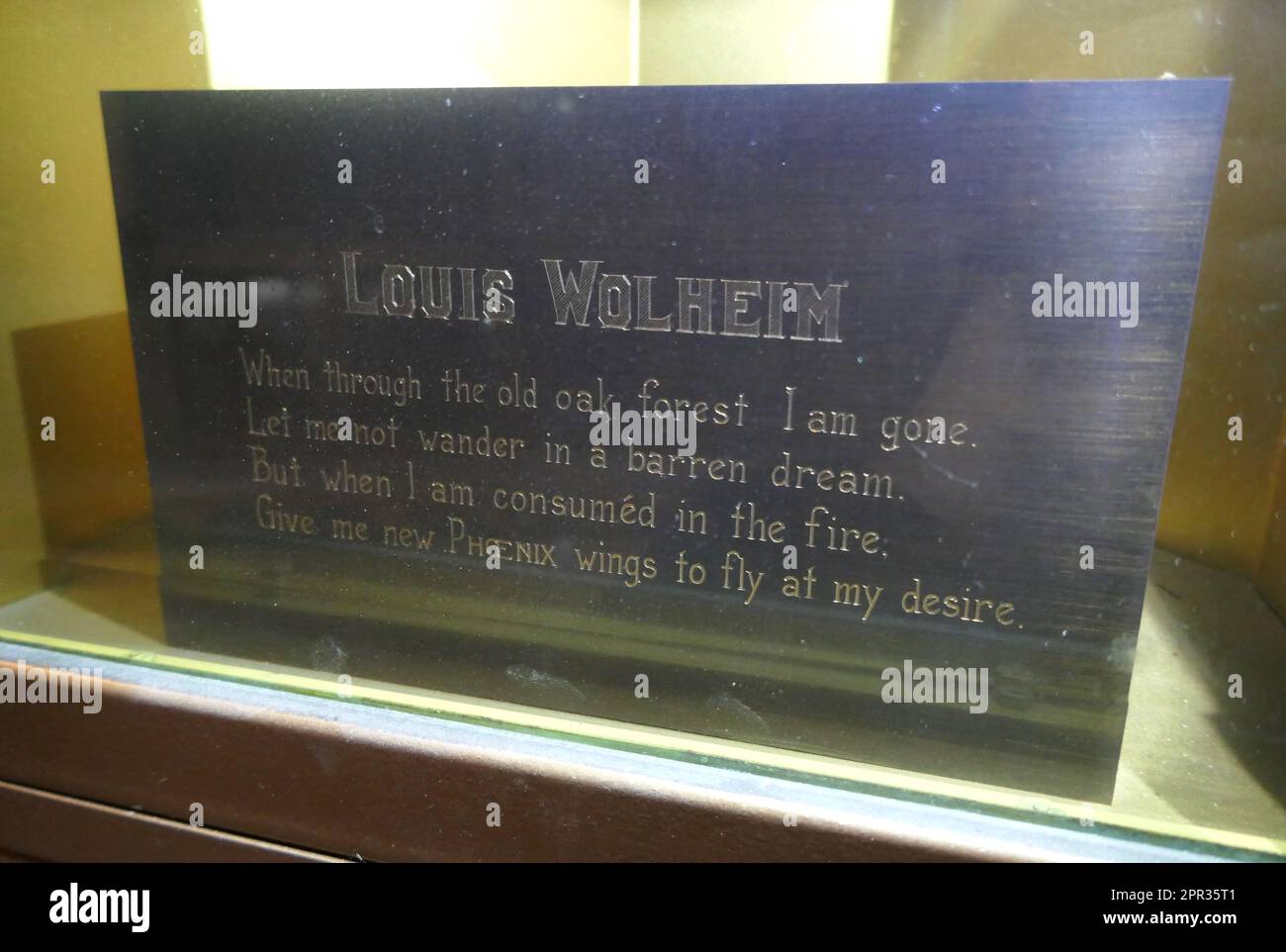 Los Angeles, California, USA 22nd April 2023 Actor Louis Wolheim Grave ...