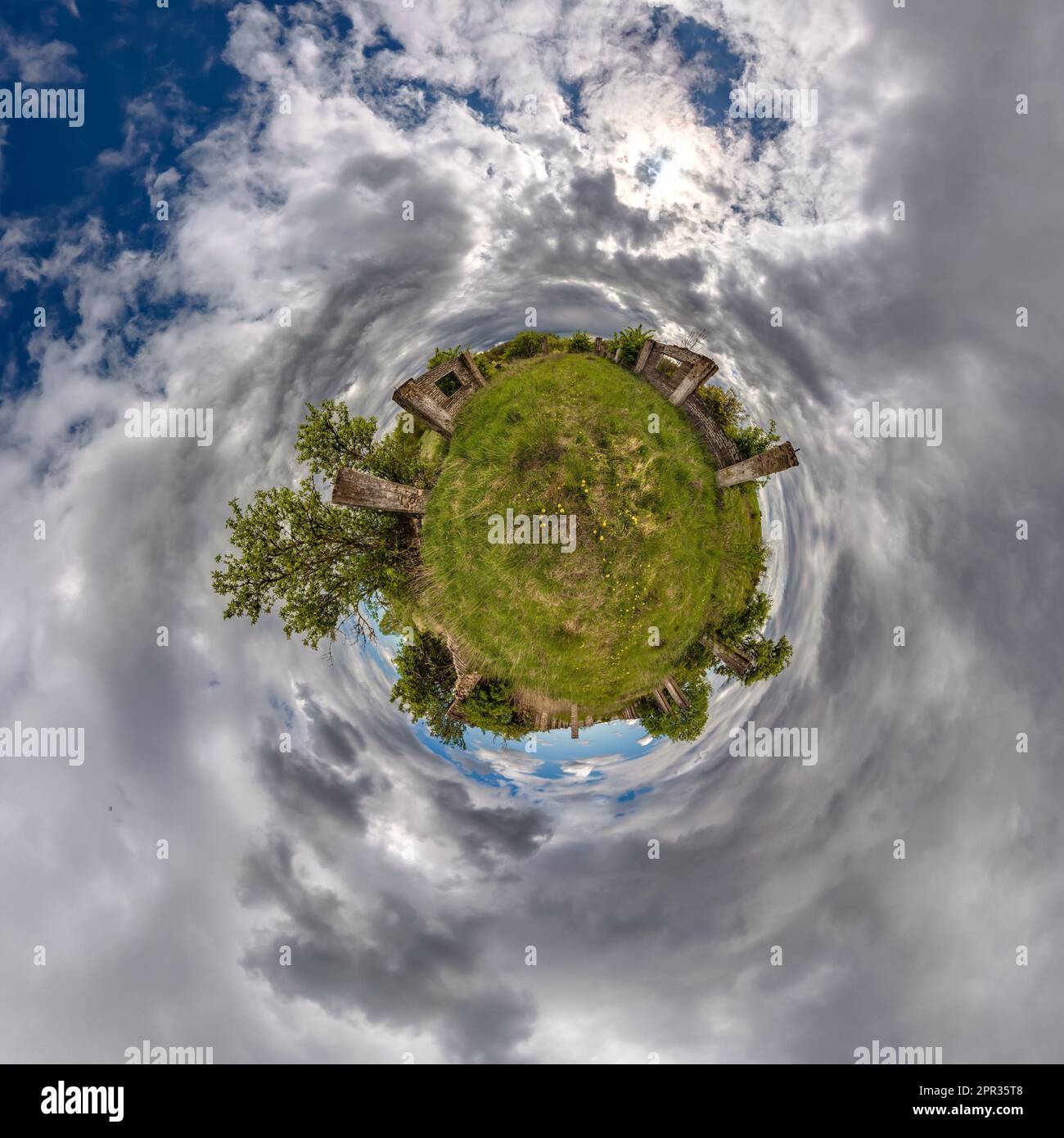 Panoramic 360 Tiny Planets