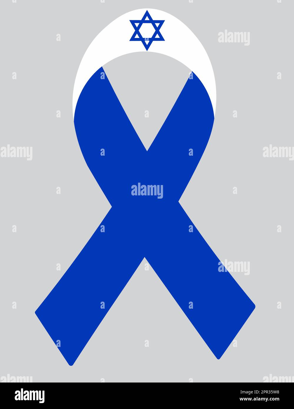 3D Flag of Israel on ribbon Stock Vector Image & Art - Alamy