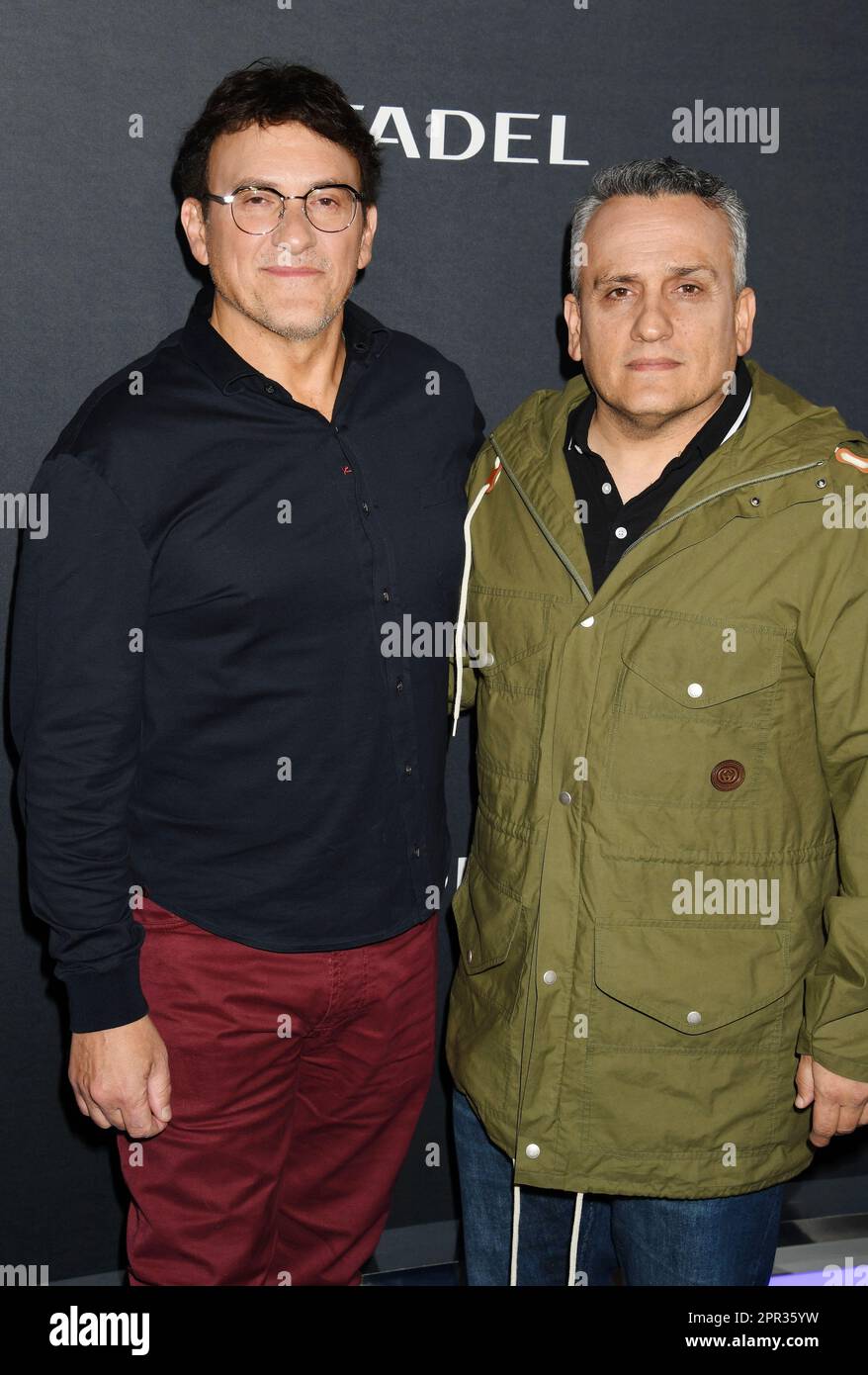 CULVER CITY, CALIFORNIA - APRIL 25: (L-R) Anthony Russo and Joe Russo ...