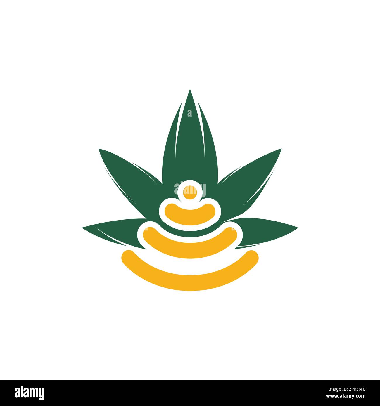 Cannabis wifi vector logo design. Hemp and signal symbol or icon Stock ...