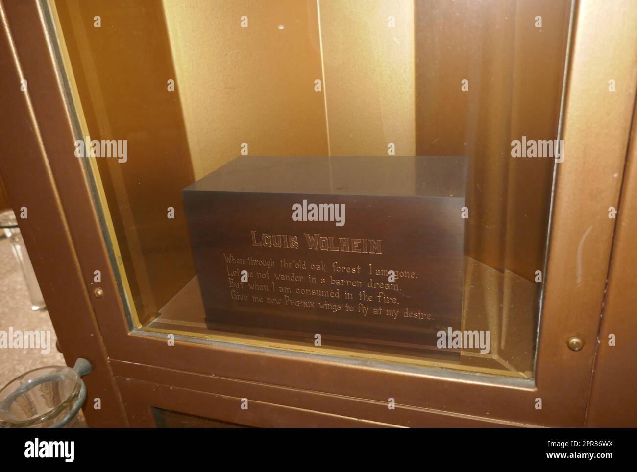 Los Angeles, California, USA 22nd April 2023 Actor Louis Wolheim Grave ...