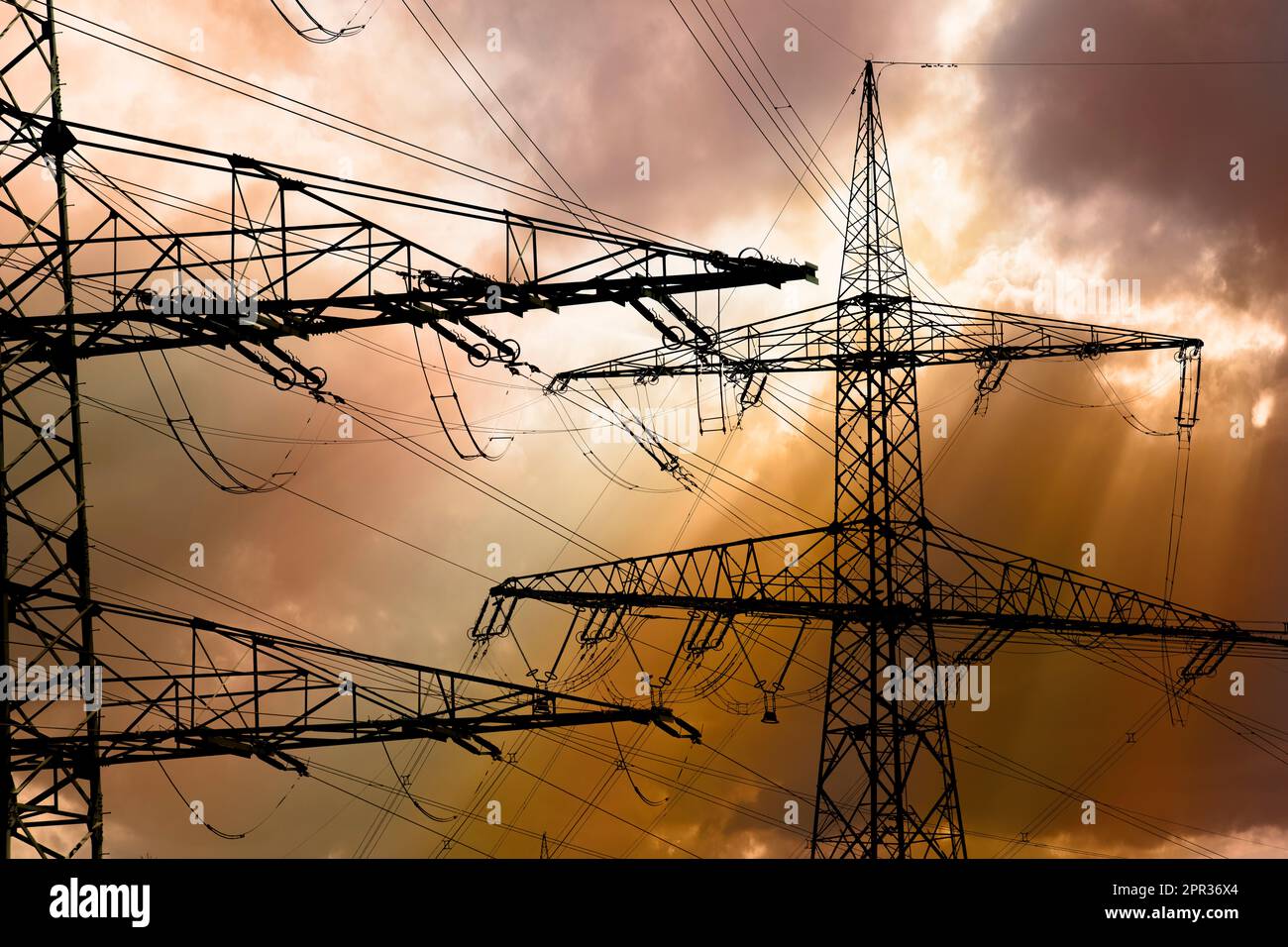 Voltage electricity power distribution hi-res stock photography and ...
