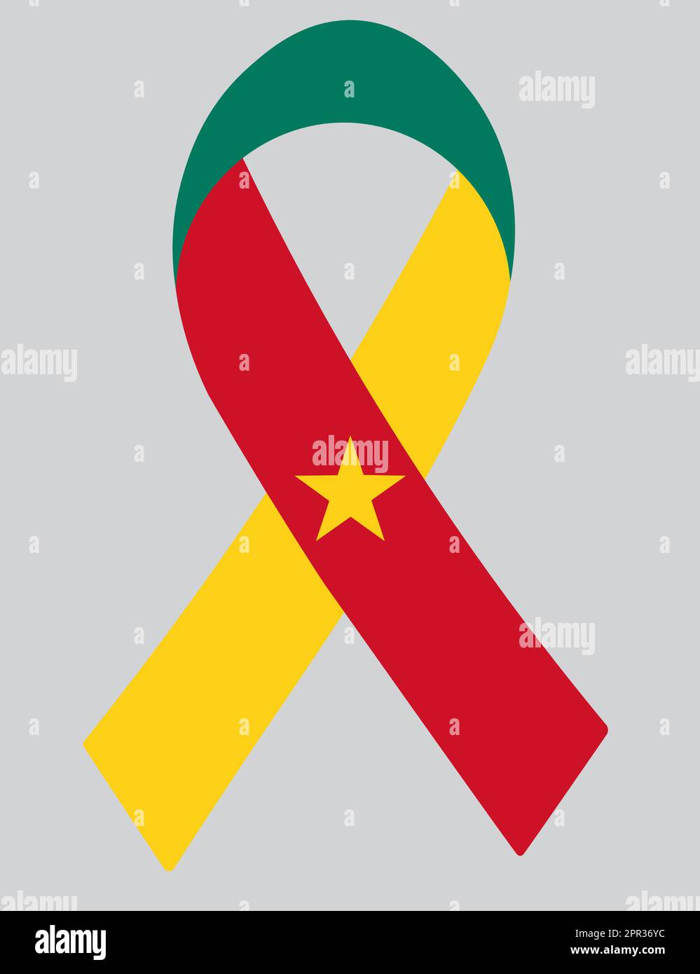 Cameroon flag on abstract Stock Vector Images - Alamy