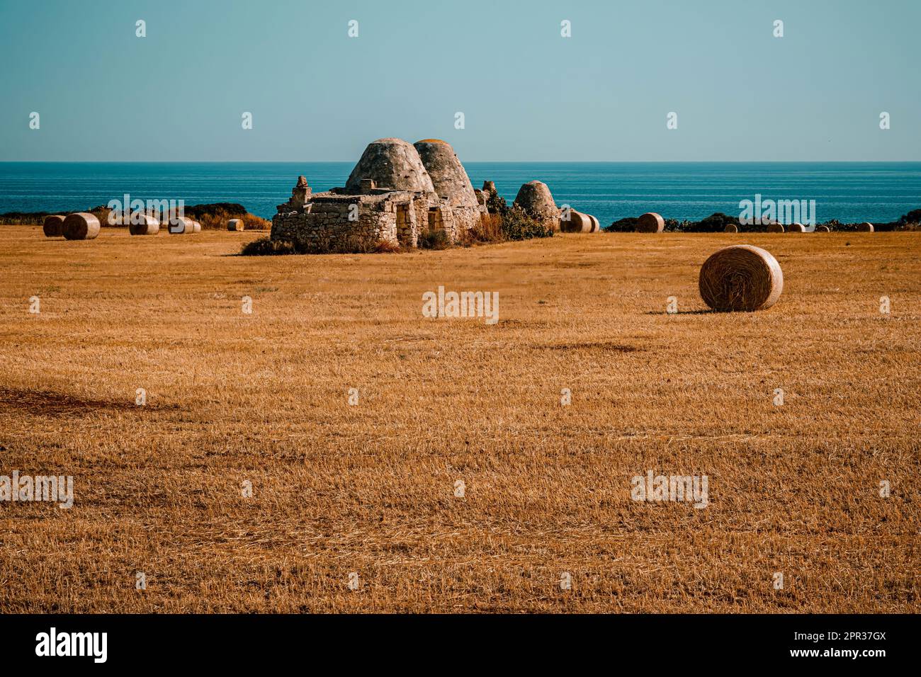 COAST OF THE TRULLI - RIPAGNOLA, POLIGNANO A MARE, PUGLIA, ITALY Stock ...