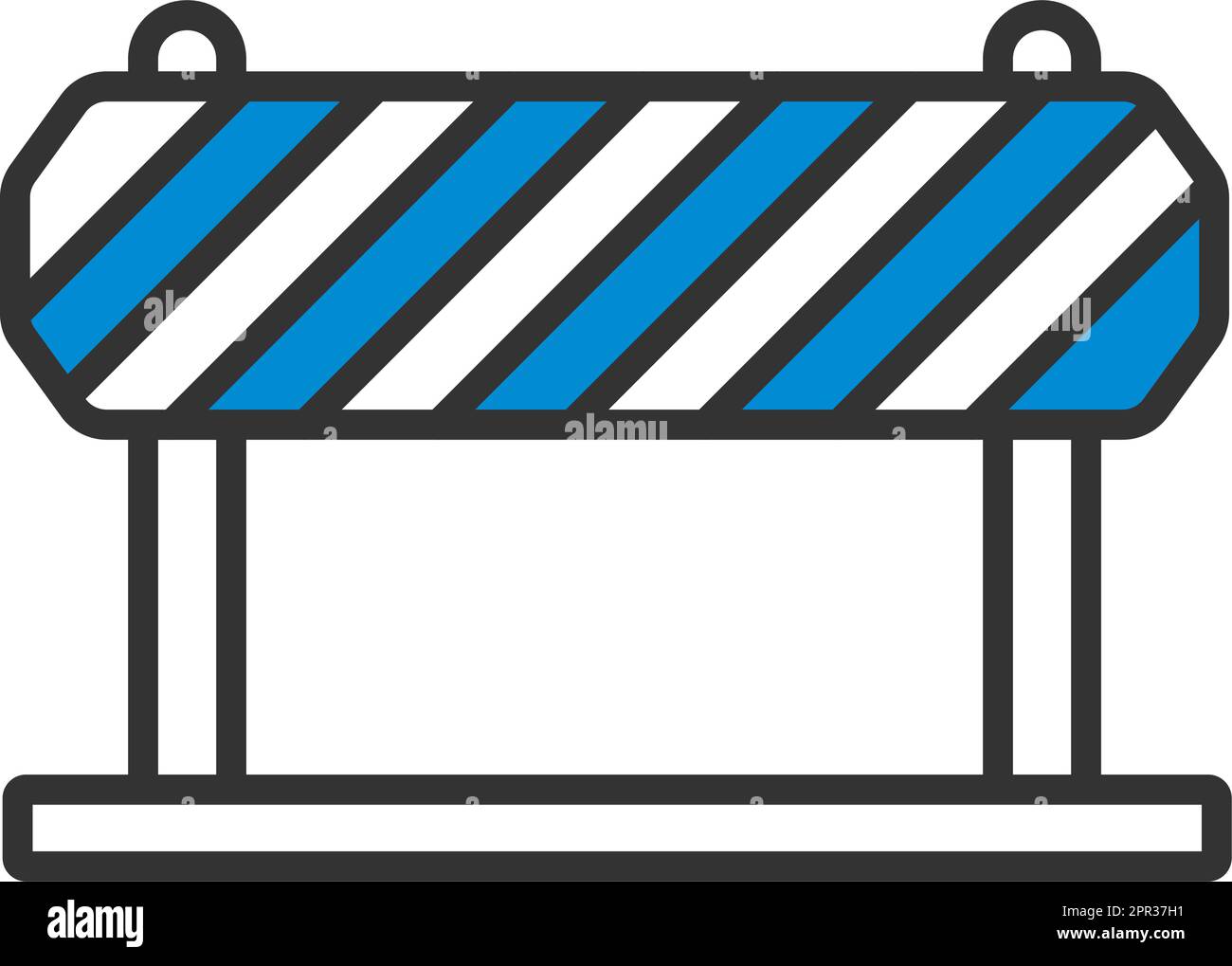 Icon Of Construction Fence Stock Vector Image & Art - Alamy