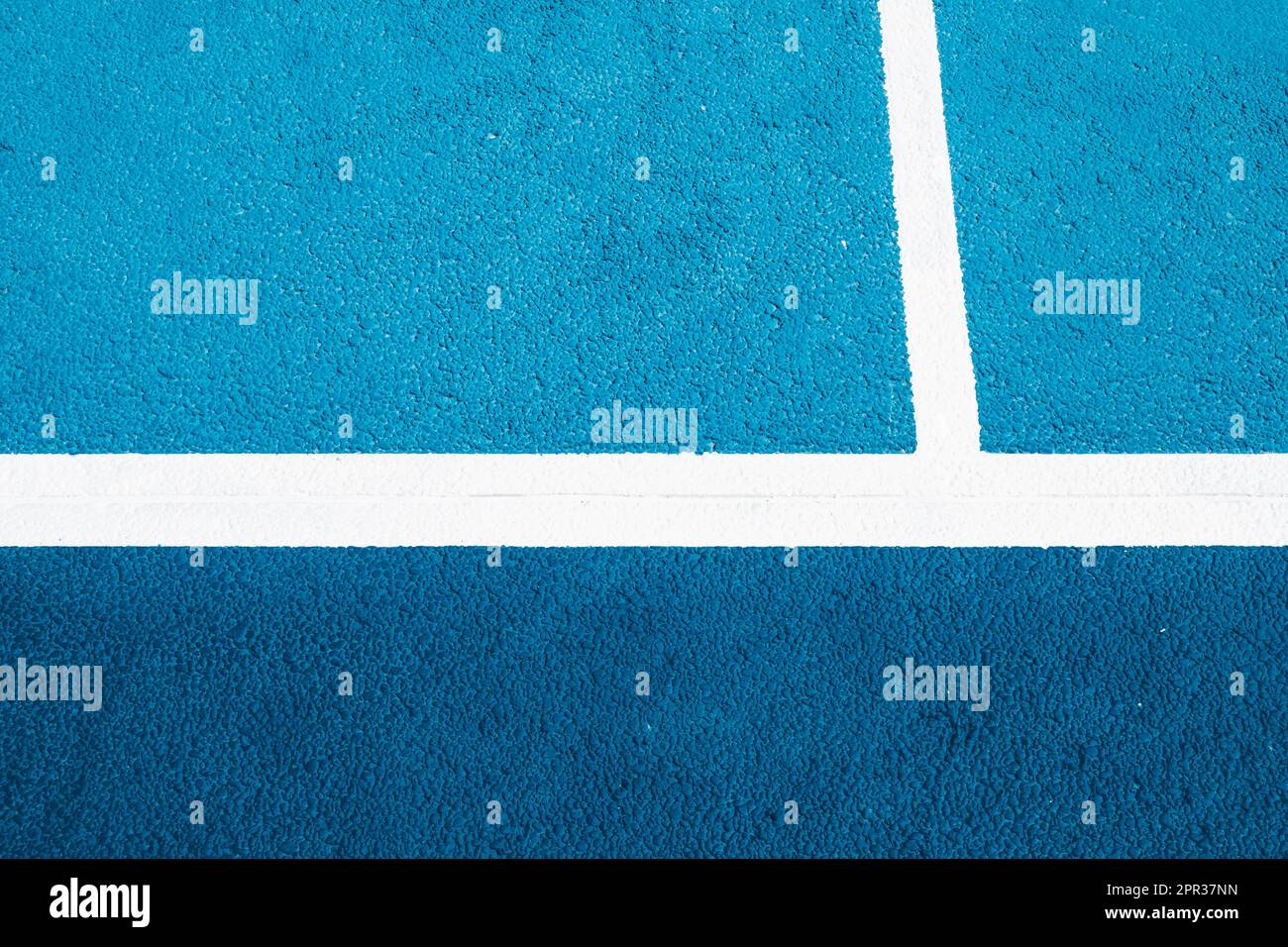 Sport field court background. Light blue rubberized and granulated ...