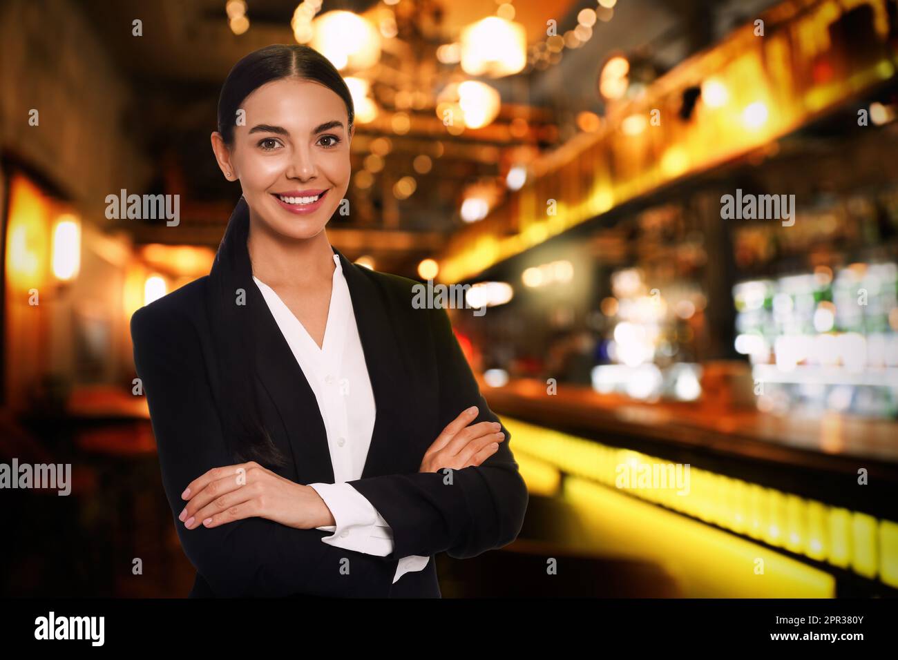 Hostess restaurant table hi-res stock photography and images - Alamy