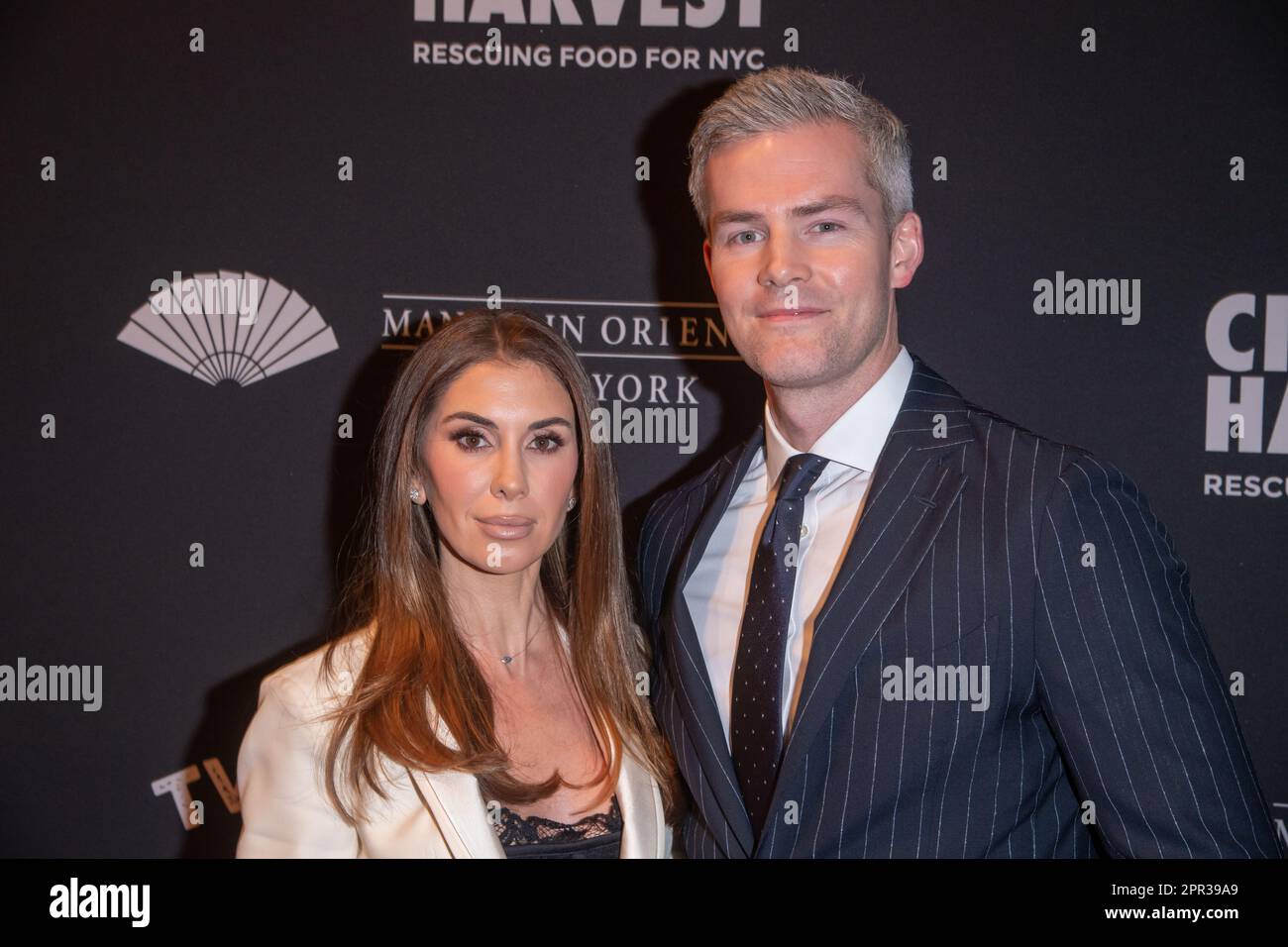 New York, United States. 25th Apr, 2023. Emilia Bechrakis and Ryan ...
