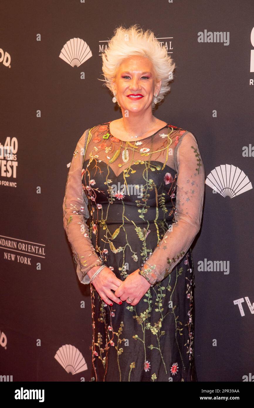 New York, United States. 25th Apr, 2023. Anne Burrell attends as City ...