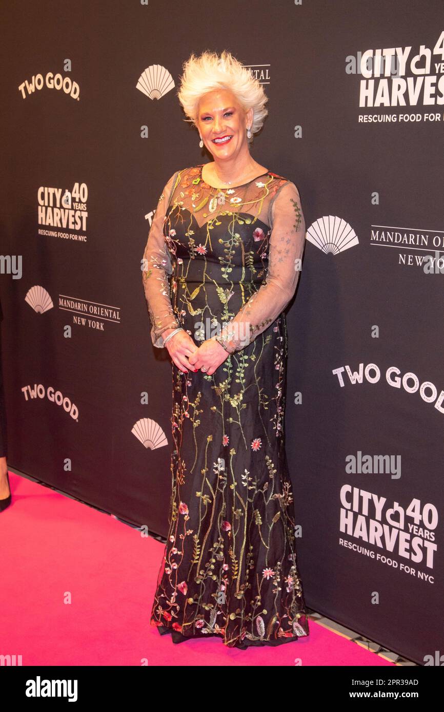 New York, United States. 25th Apr, 2023. Anne Burrell attends as City ...