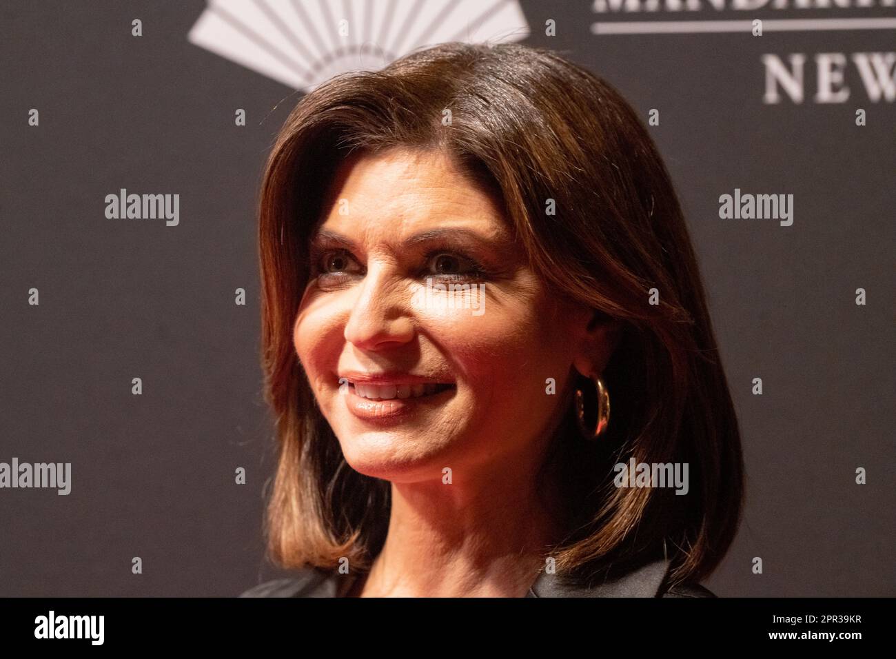 New York, United States. 25th Apr, 2023. Tamsen Fadal attends as City ...