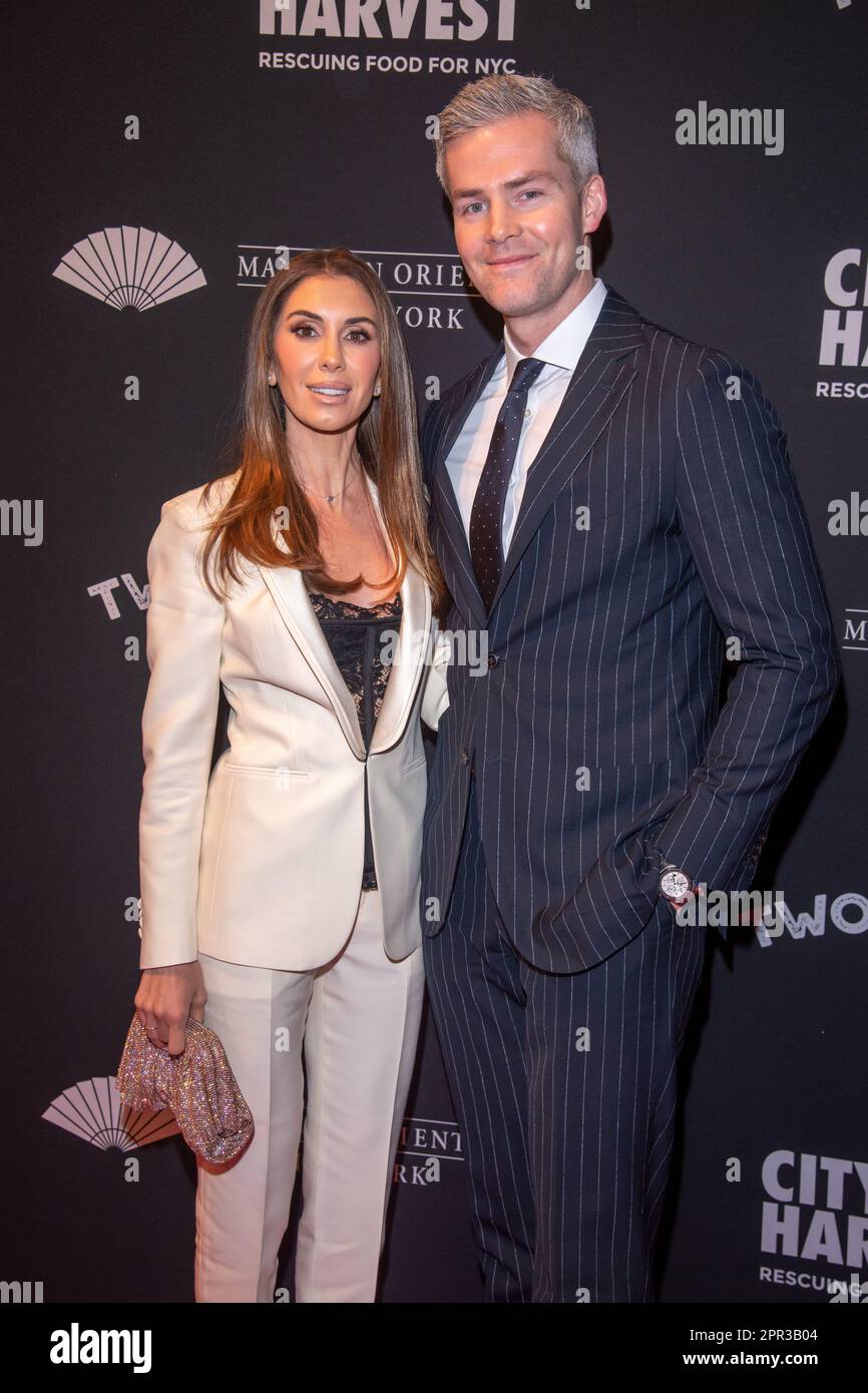 New York, United States. 25th Apr, 2023. Emilia Bechrakis and Ryan ...