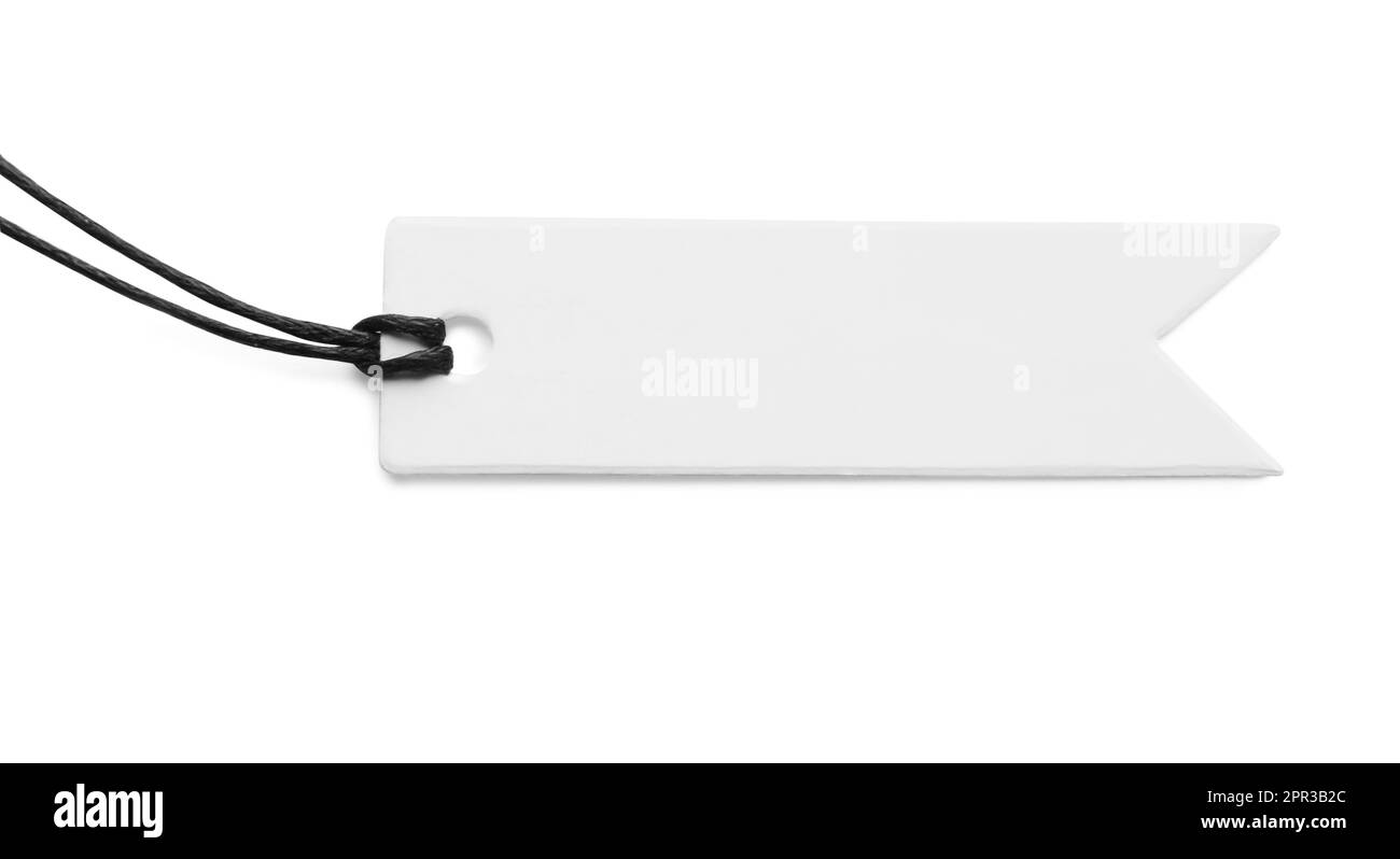 White empty tag on Black and White Stock Photos & Images - Alamy