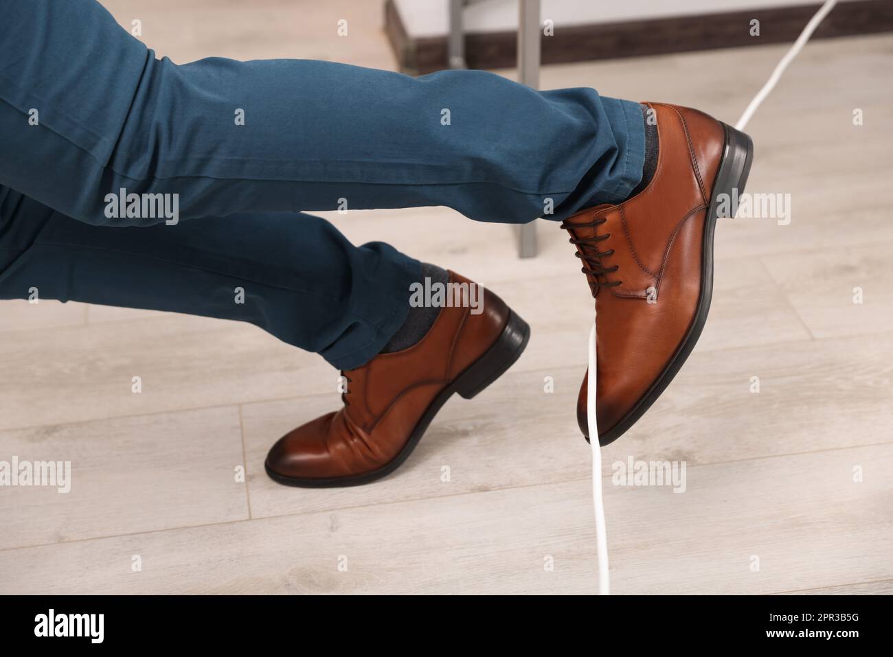 Tripping office hi-res stock photography and images - Alamy