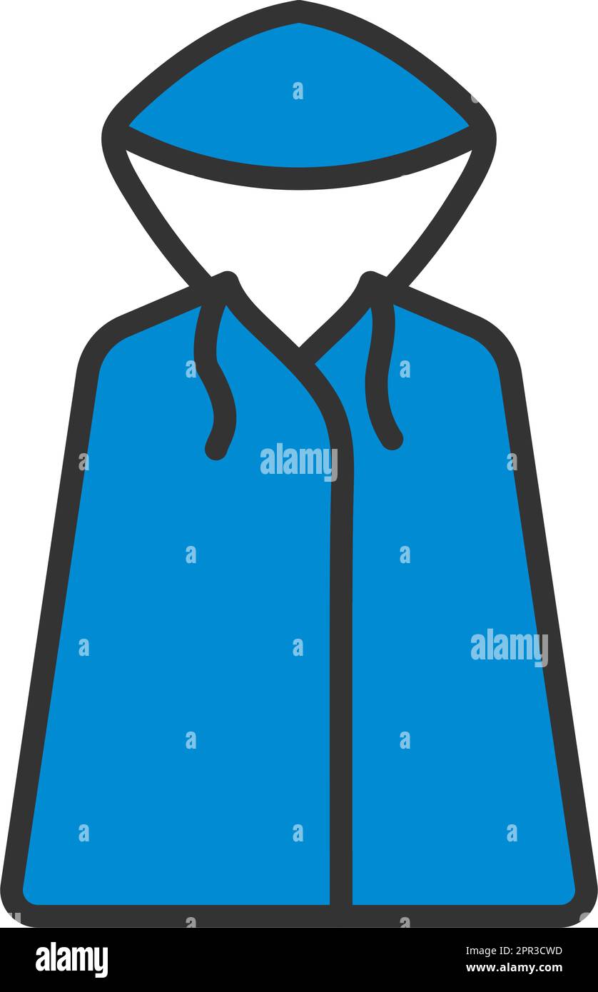 Icon Of Raincoat Stock Vector Image & Art - Alamy