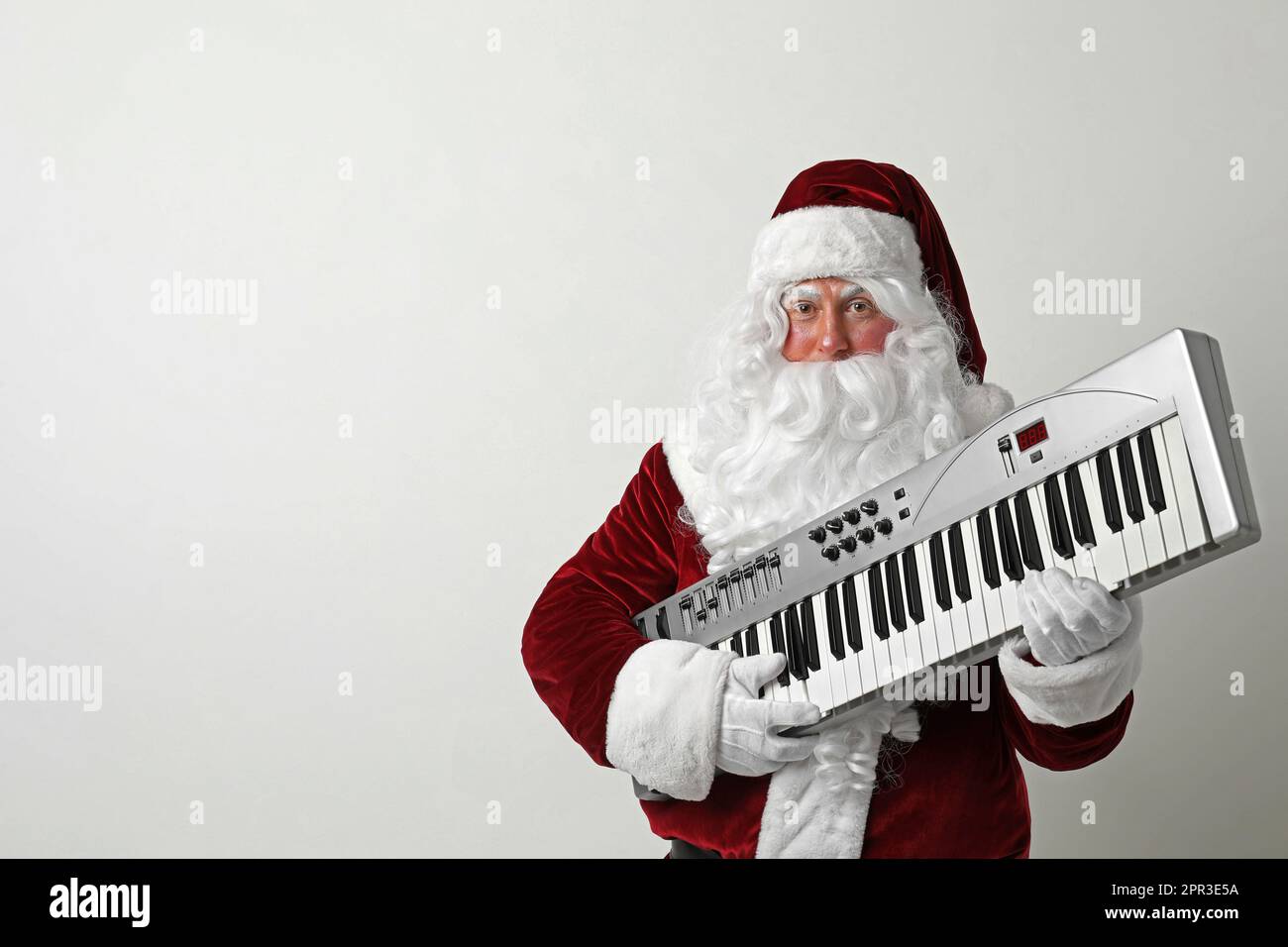 Santa claus synthesizer on hi-res stock photography and images - Alamy