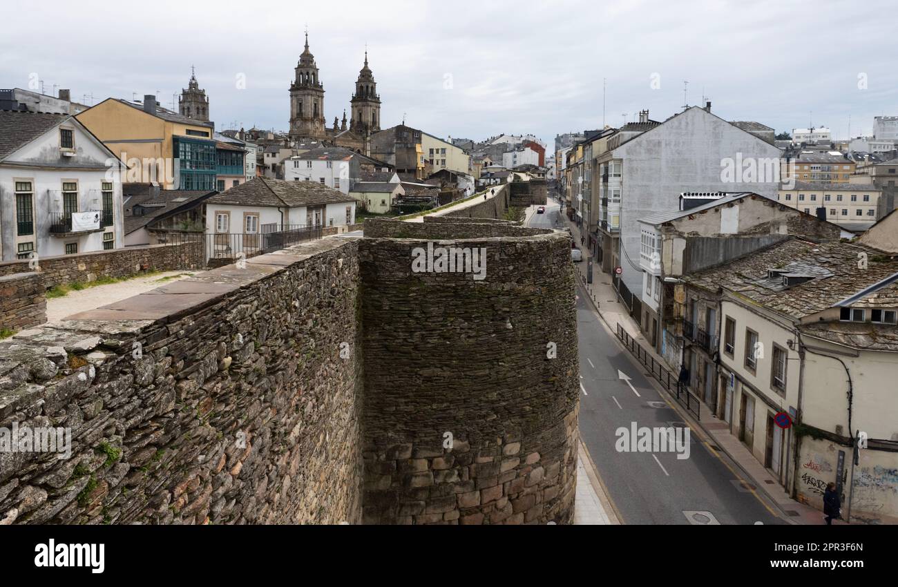 Lugo in North West Spain,galicia , is only city in World surrounded by ...