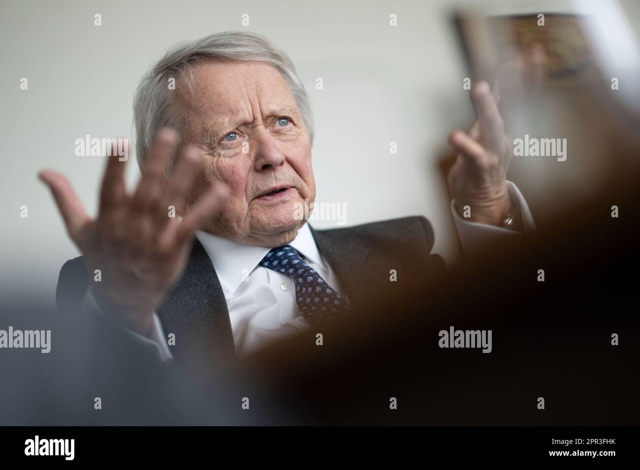 PRODUCTION - 27 March 2023, Baden-Württemberg, Stuttgart: Wolfgang ...