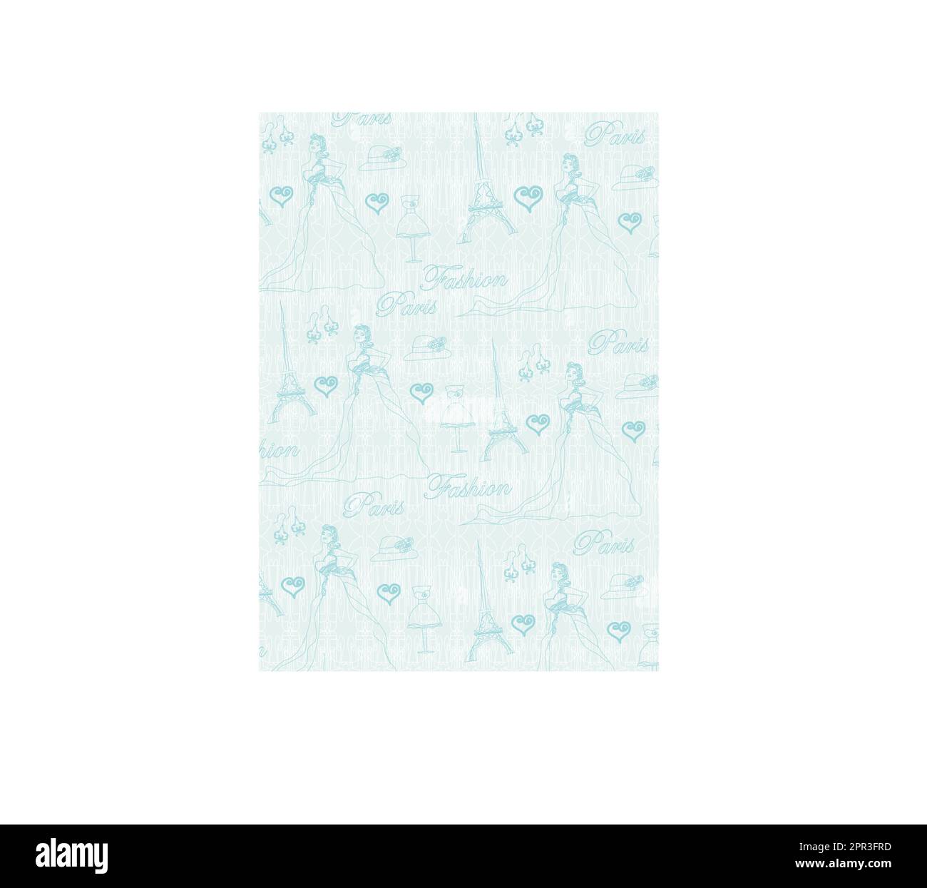 Seamless paris pattern hi-res stock photography and images - Alamy