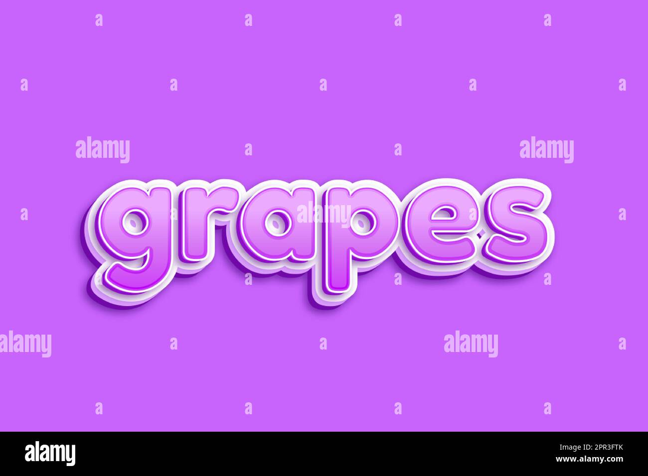 Fruit editable 3d text effect hi-res stock photography and images - Alamy