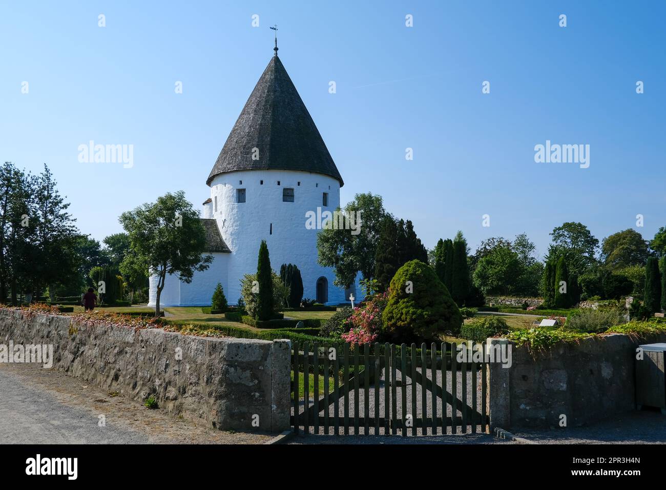 Round church in bornholm hi-res stock photography and images - Alamy