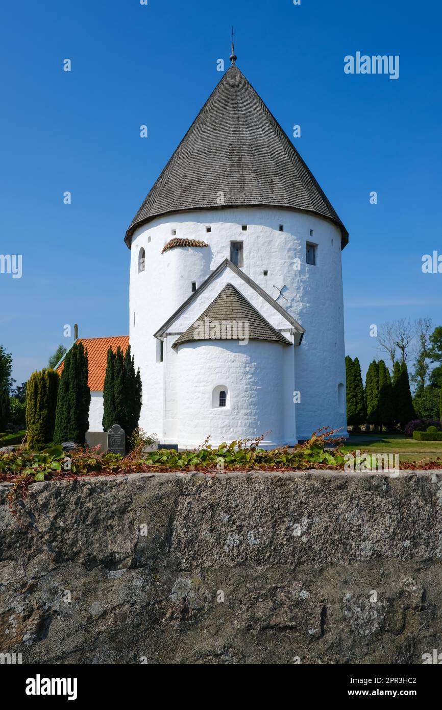 Sankt Ols Kirke, in English Saint Olaf's Church, in the village of ...